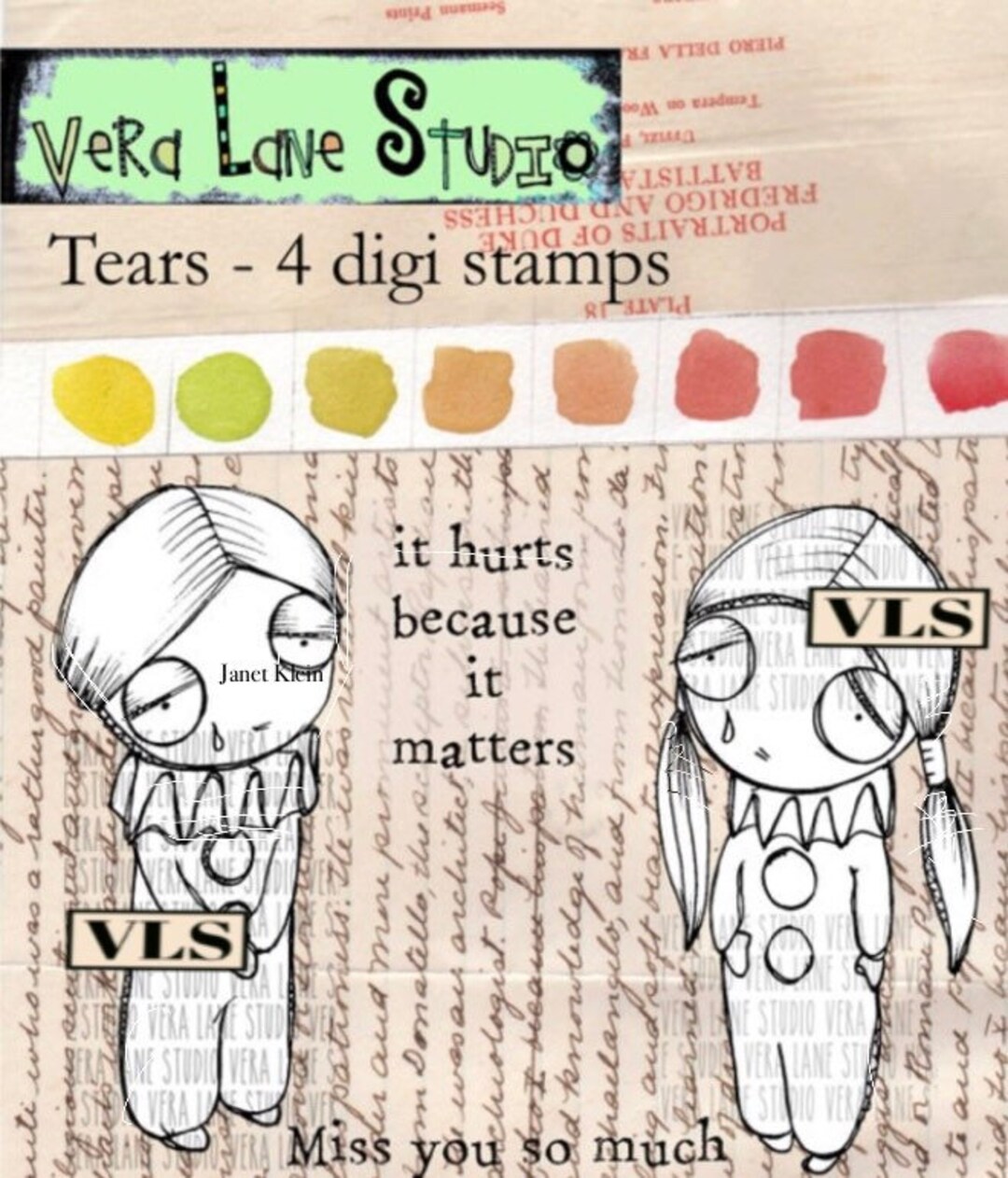 Tears 4 Digi Stamps - Etsy