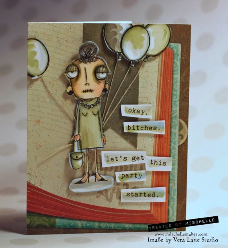 Miss Dee - the Original - 4 Digi Stamp Bundle - Etsy