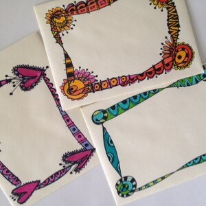 Fun Frames 6 Doodle Frame Digi Stamps in Jpg and Png Files - Etsy