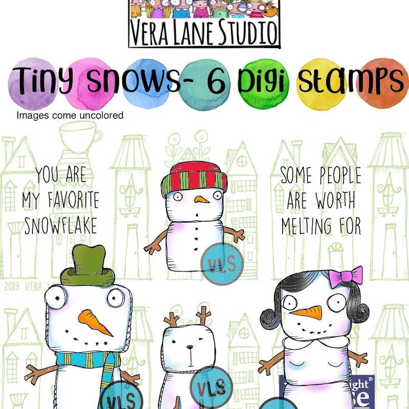 Christmas Digi Stamp - Etsy