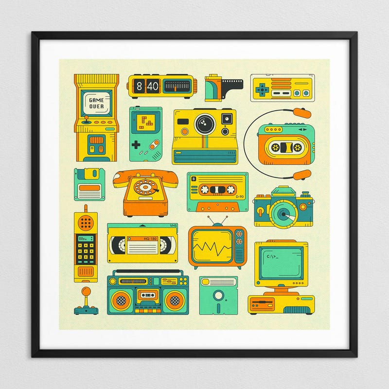 70s Technology - Etsy