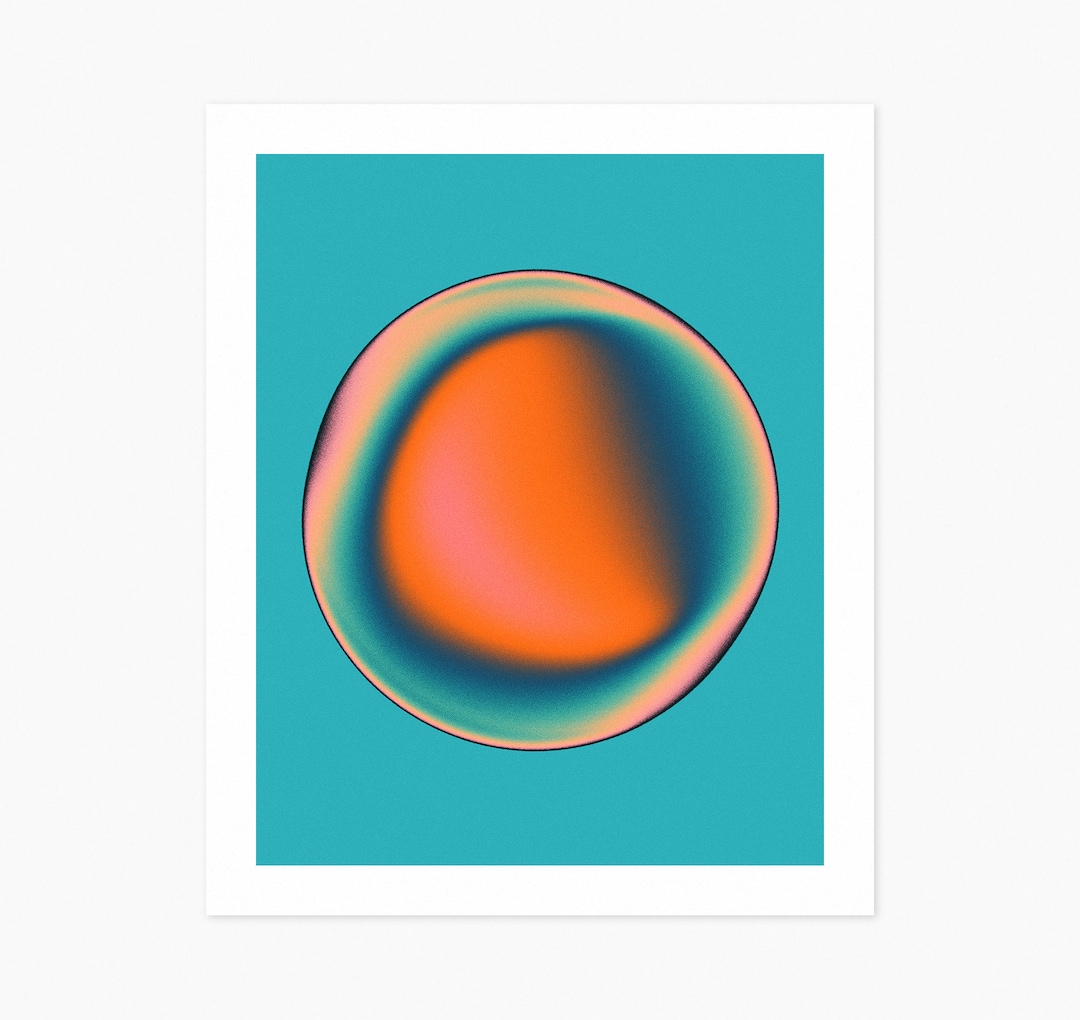 ECTOPLASM 22 giclée Fine Art Print Psy-abstract Gradient Art by ...