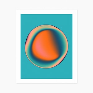 ECTOPLASM 22 giclée Fine Art Print Psy-abstract Gradient Art by ...