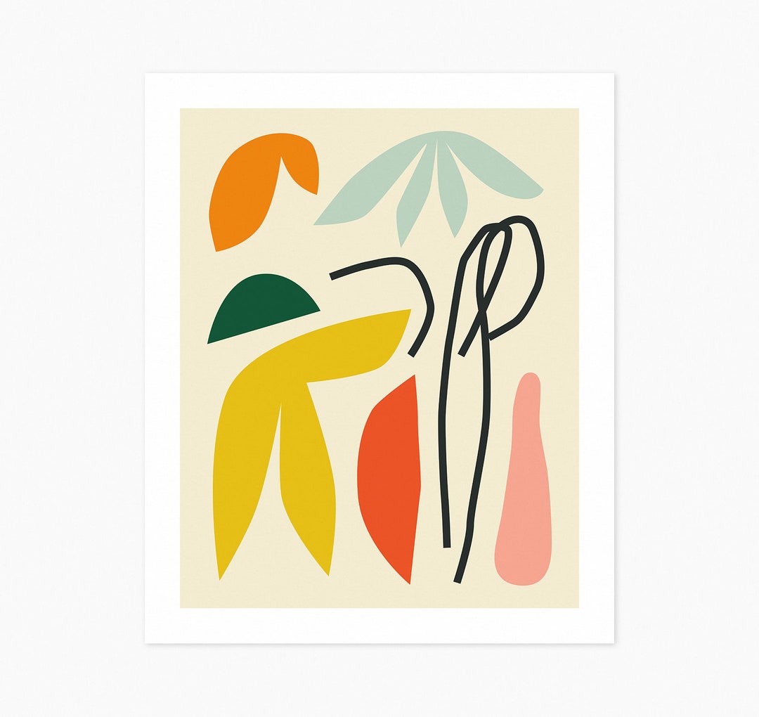 Composition Giclée Fine Art Print Minimalist Abstract Art 8x10 12x16