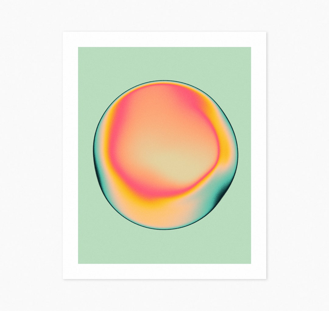 ECTOPLASM 8 giclée Fine Art Print Psy-abstract Gradient Art by ...