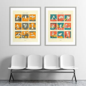 2 Cryptozoology Prints (giclée Fine Art Prints on Paper or Canvas) AMERICAN CRYPTIDS (framed or ...