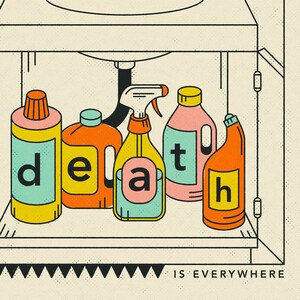DEATH IS EVERYWHERE giclée Fine Art Print or Photo Paper | Etsy