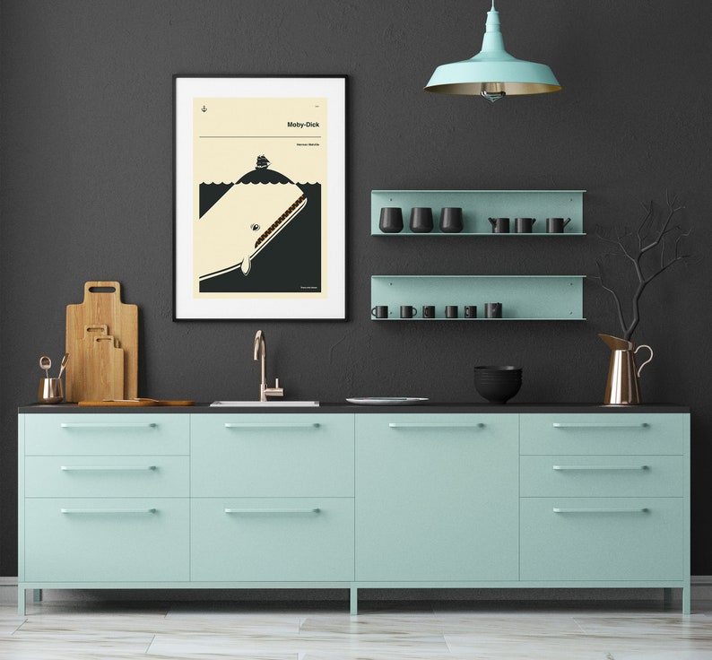 Moby Dick Giclée Fine Art Print Or Photo Paper Print Etsy