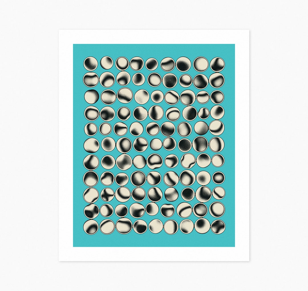 COLOR BURN 2 giclée Fine Art Print Psy-abstract Gradient Art by ...