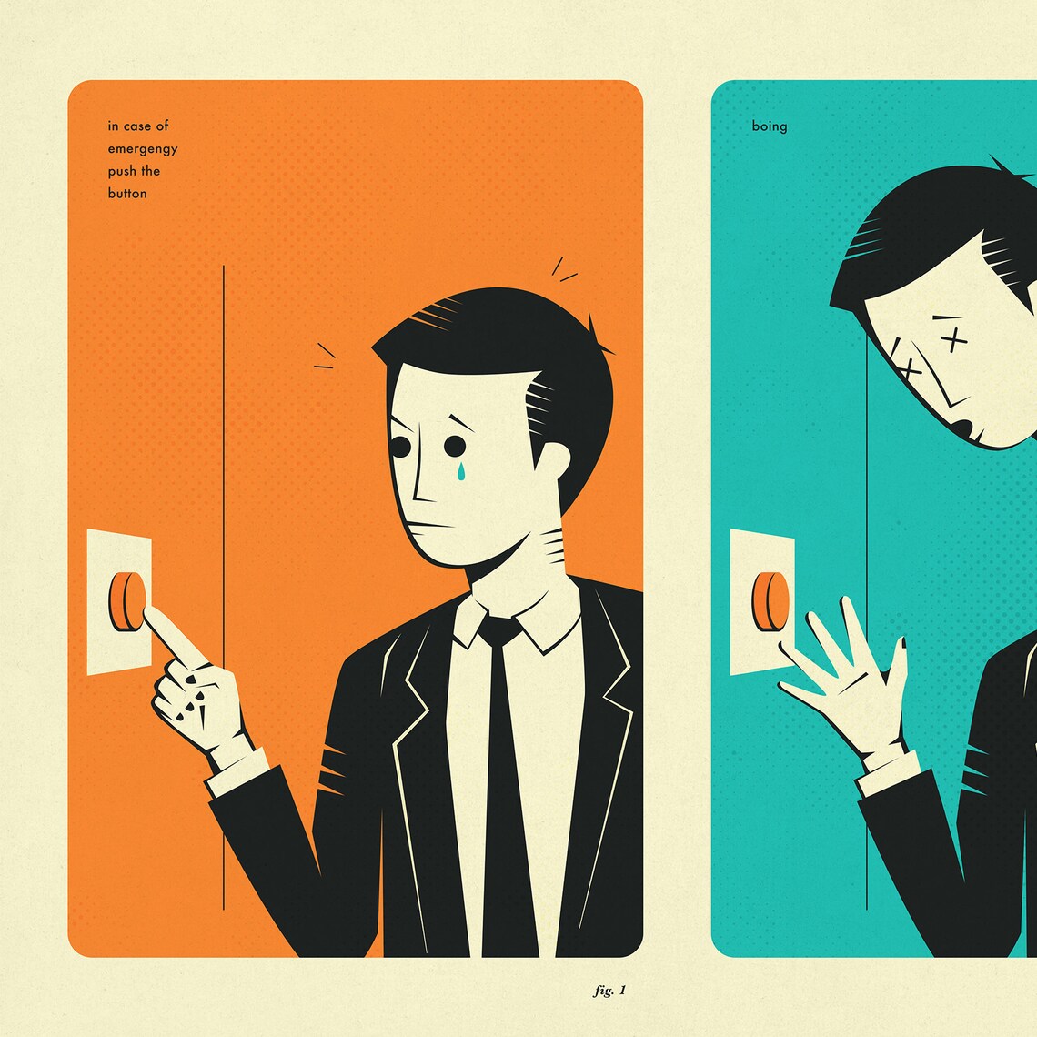 IN CASE of EMERGENCY giclée Fine Art Prints & Rolled Canvas - Etsy