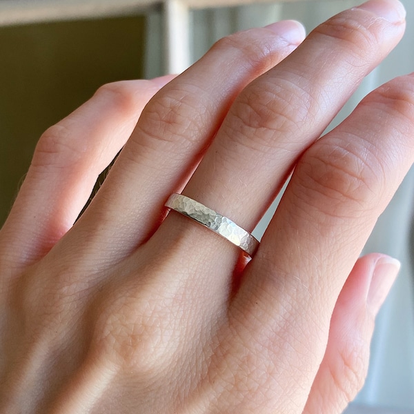 Rough Texture Ring - Etsy