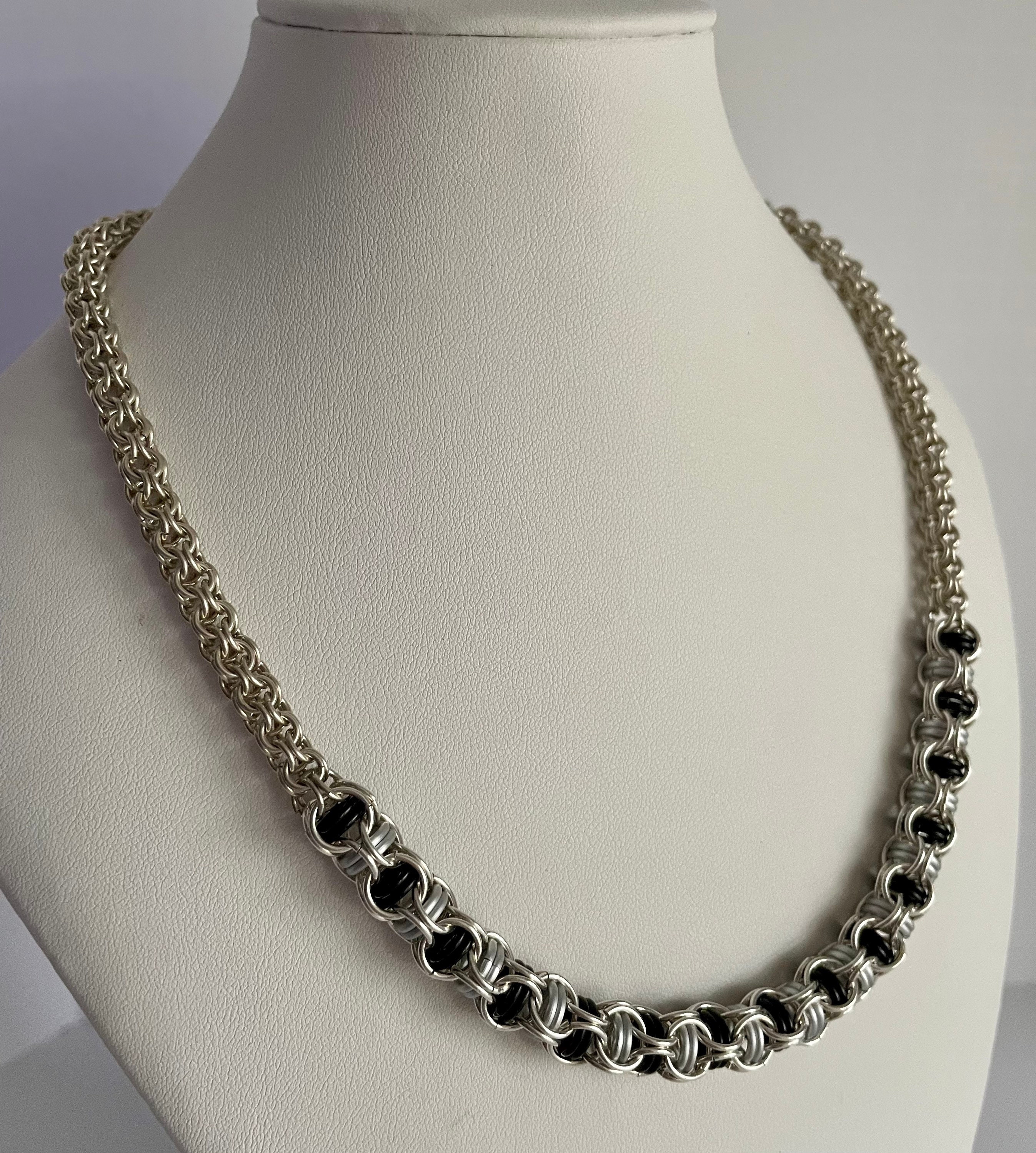 Jacob's Ladder Necklace in Sterling Silver - Etsy