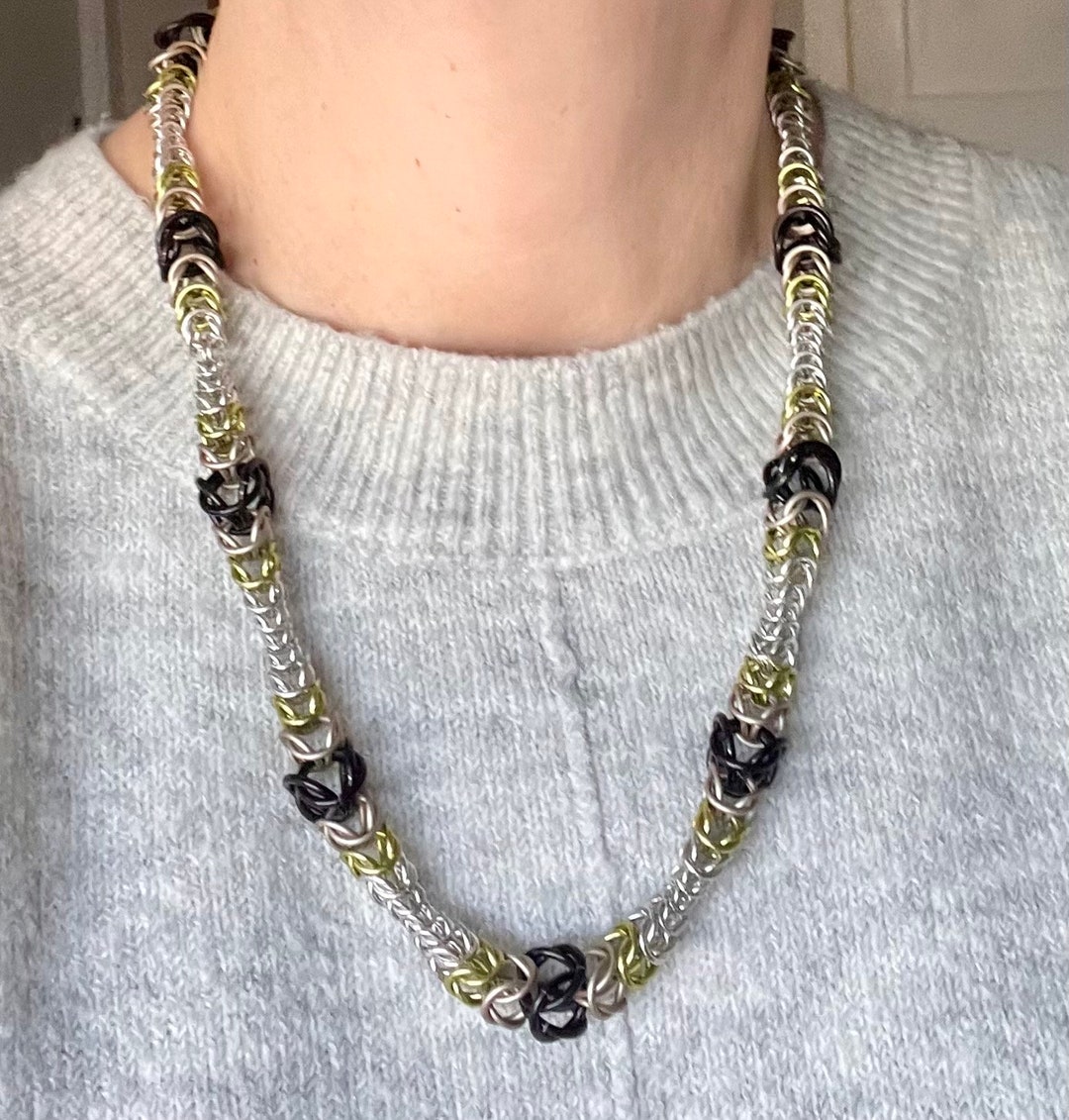 Ripple Chain Necklace - Etsy