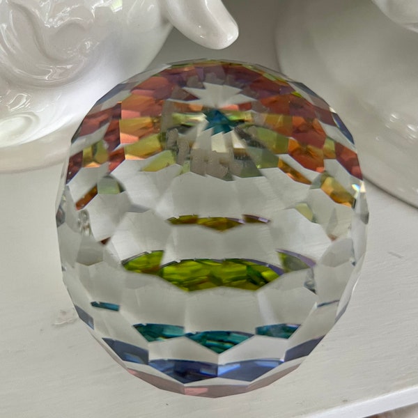Crystal Paperweight - Etsy