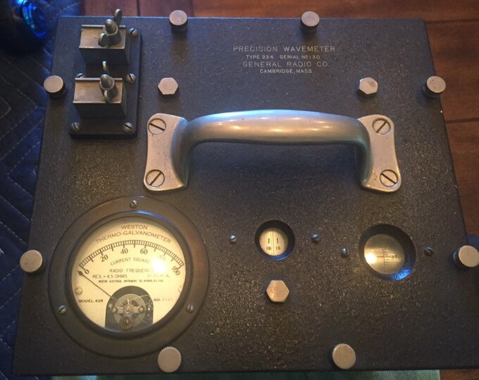 Vintage Precision Wavemeter From General Radio Co - Etsy