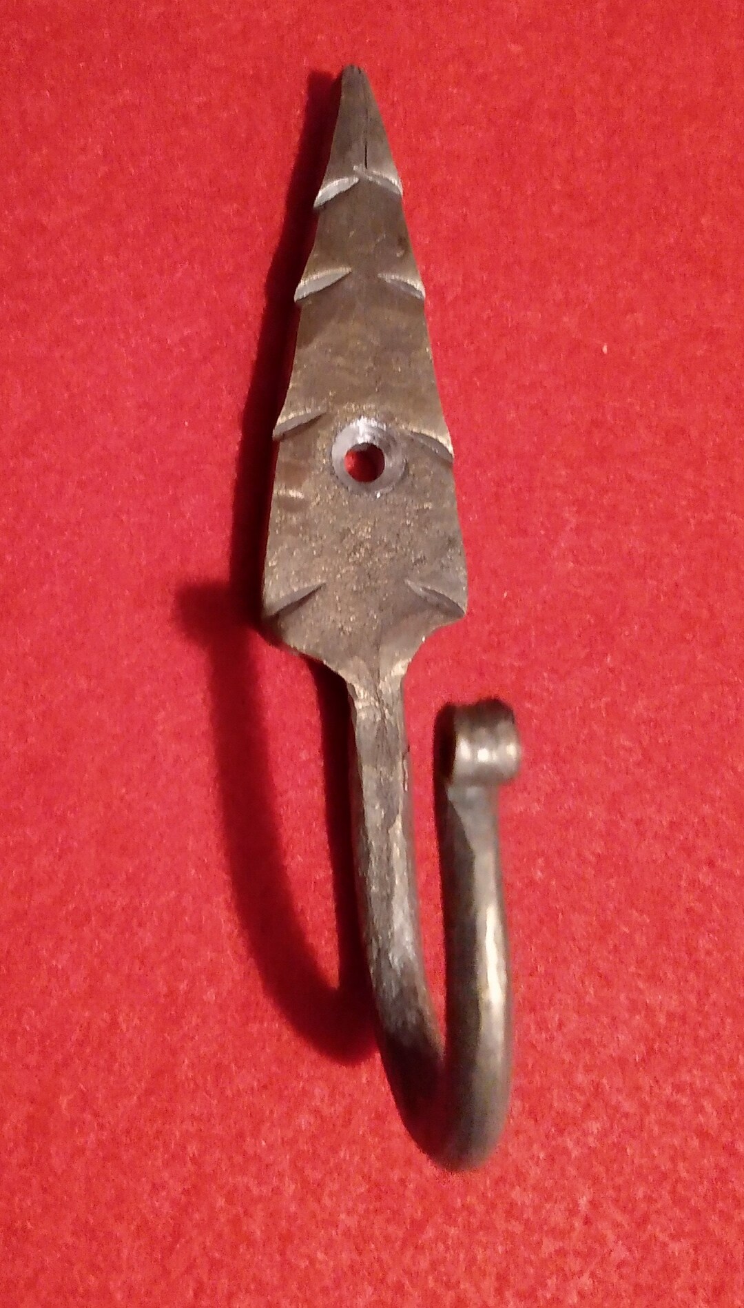 Hand Forged Tree Wall Hook - Etsy
