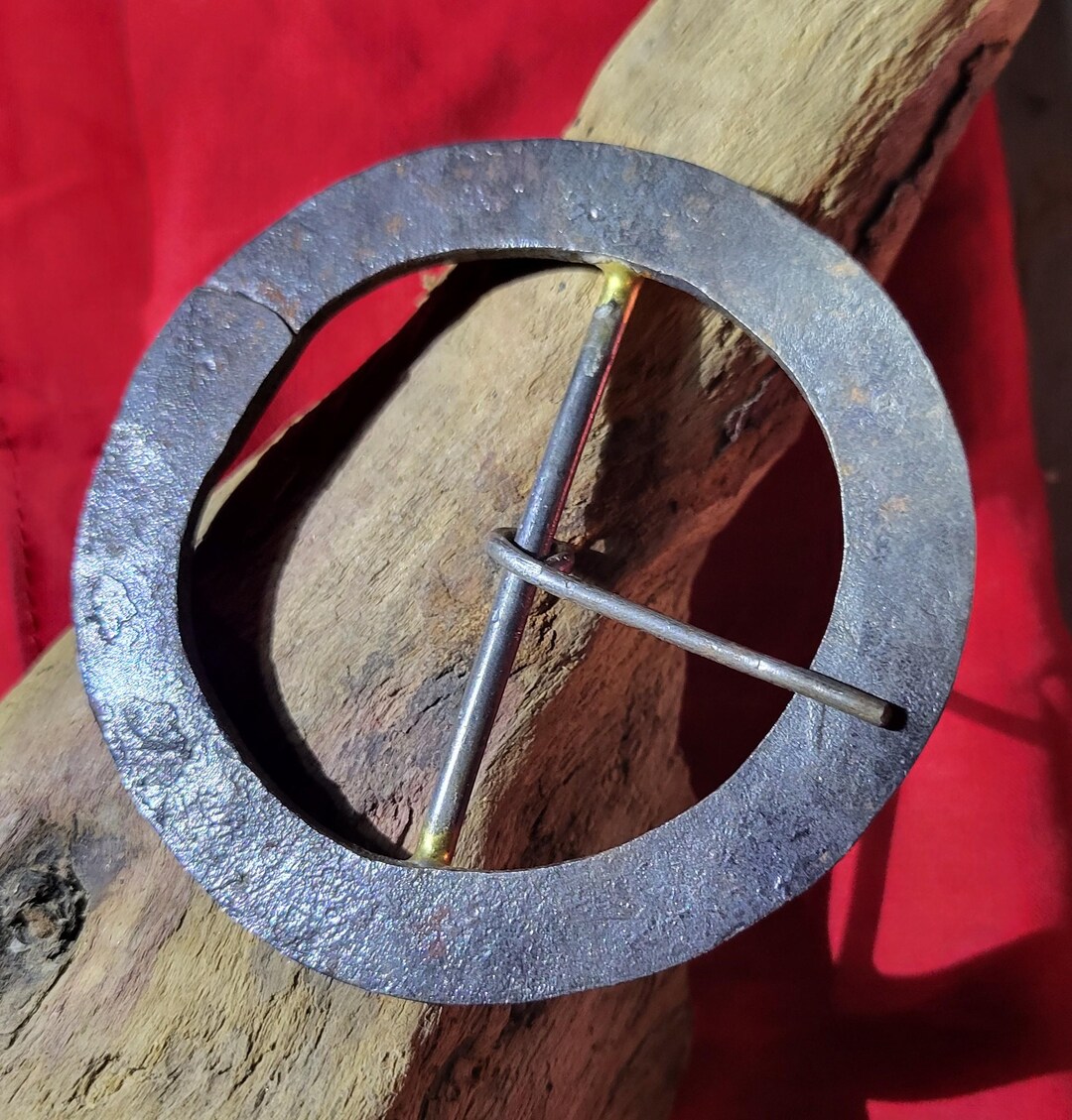 Hand Forged Iron Mountain Man Belt Buckle - Etsy