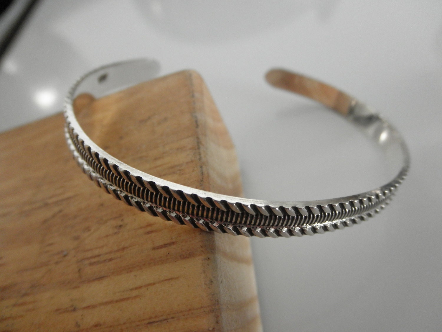 Sterling Silver Cuff Bracelet | Etsy