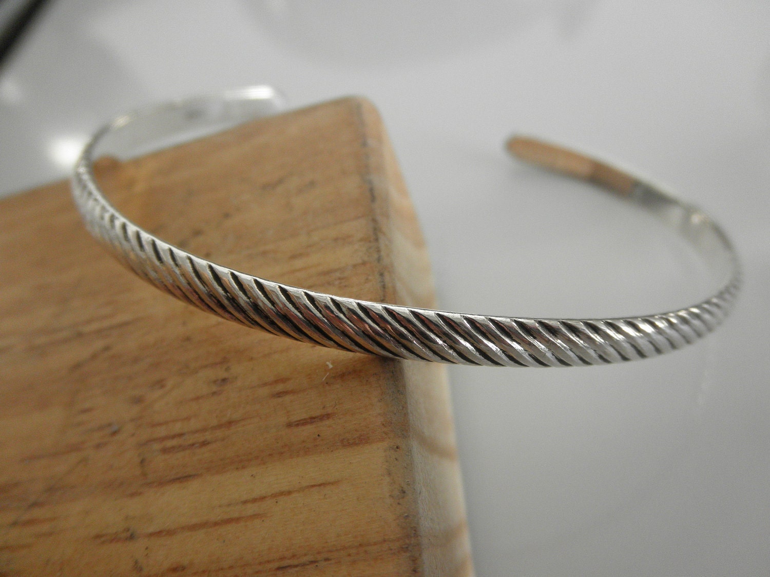 Sterling Silver Cuff Bracelet | Etsy