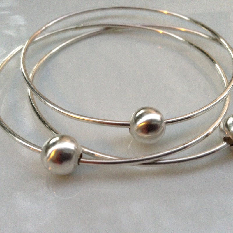 Beaded Bangle - Etsy