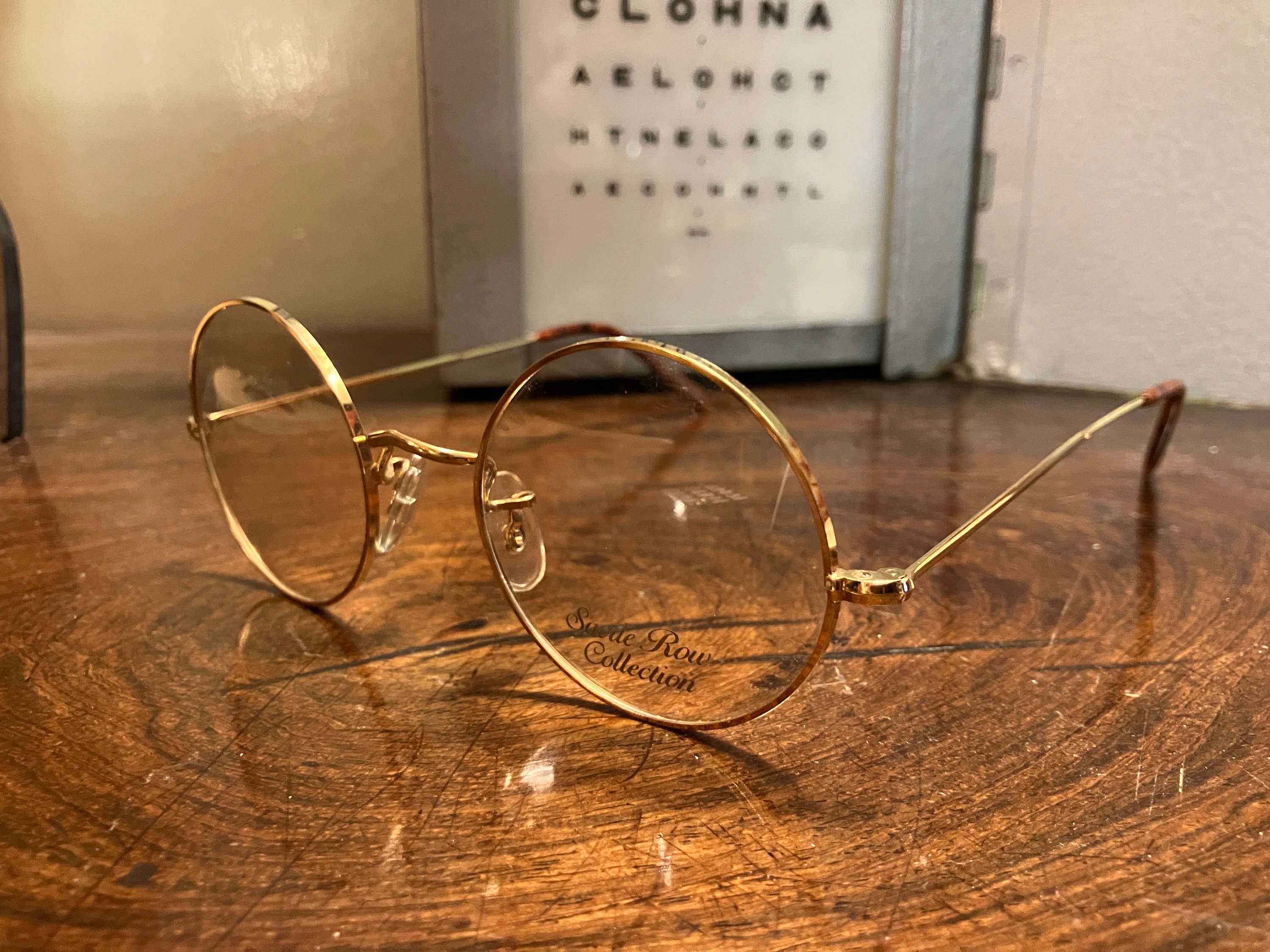 Savile Row Round Gold Made in England New Old Stock Made in Algha ...