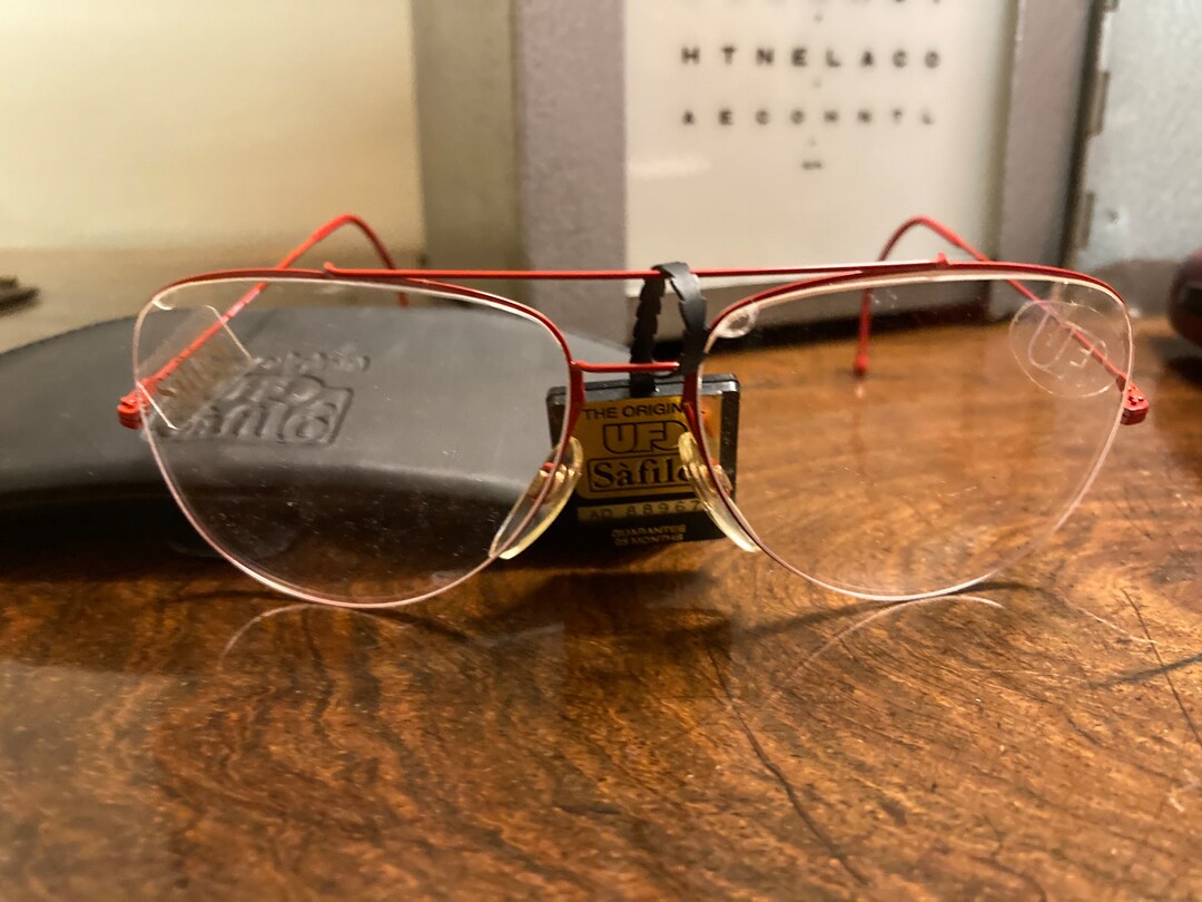 Safilo UFO Glasses 3001 RED - Etsy Australia