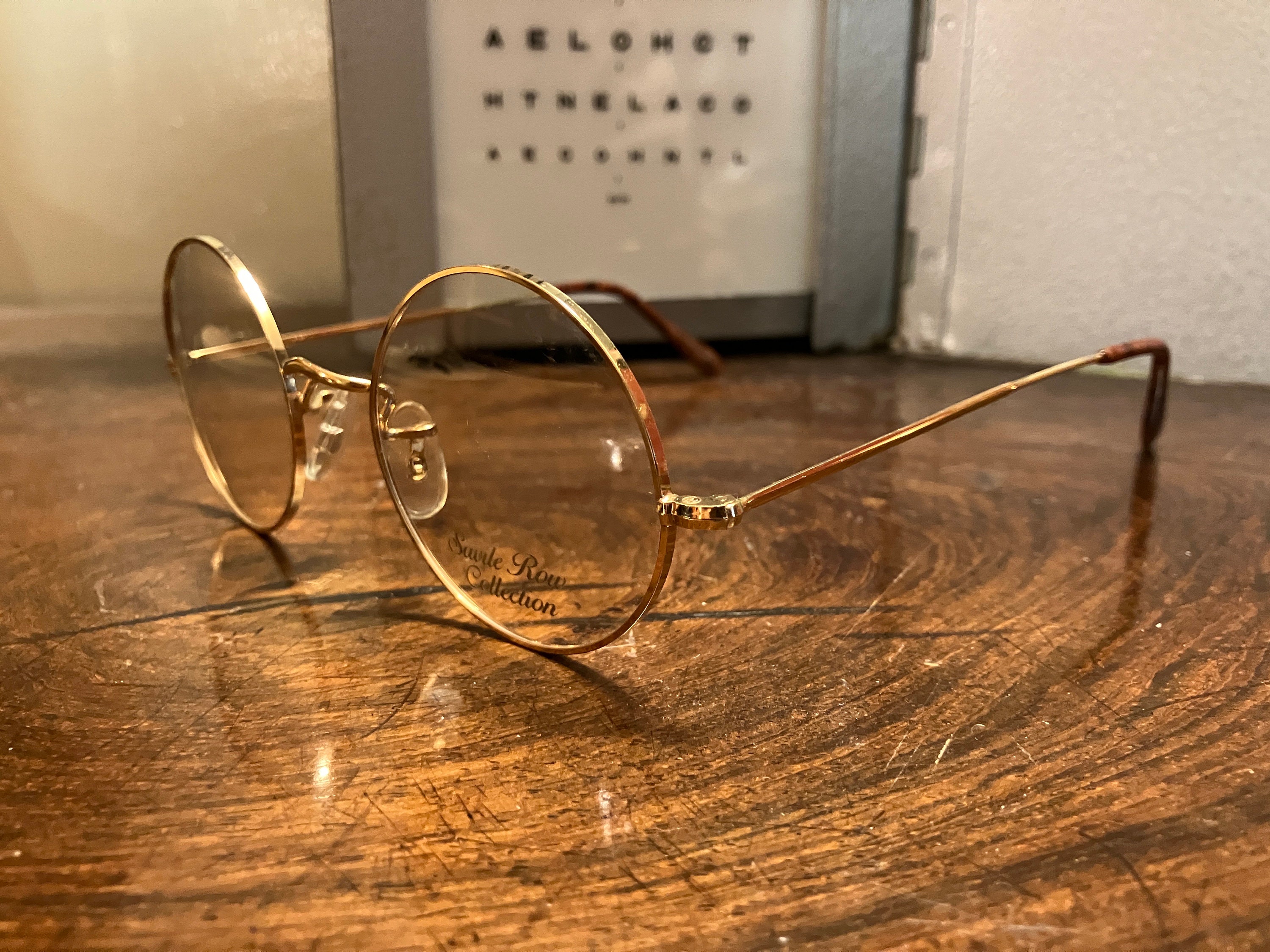 Savile Row Round Gold Made in England New Old Stock Made in Algha ...