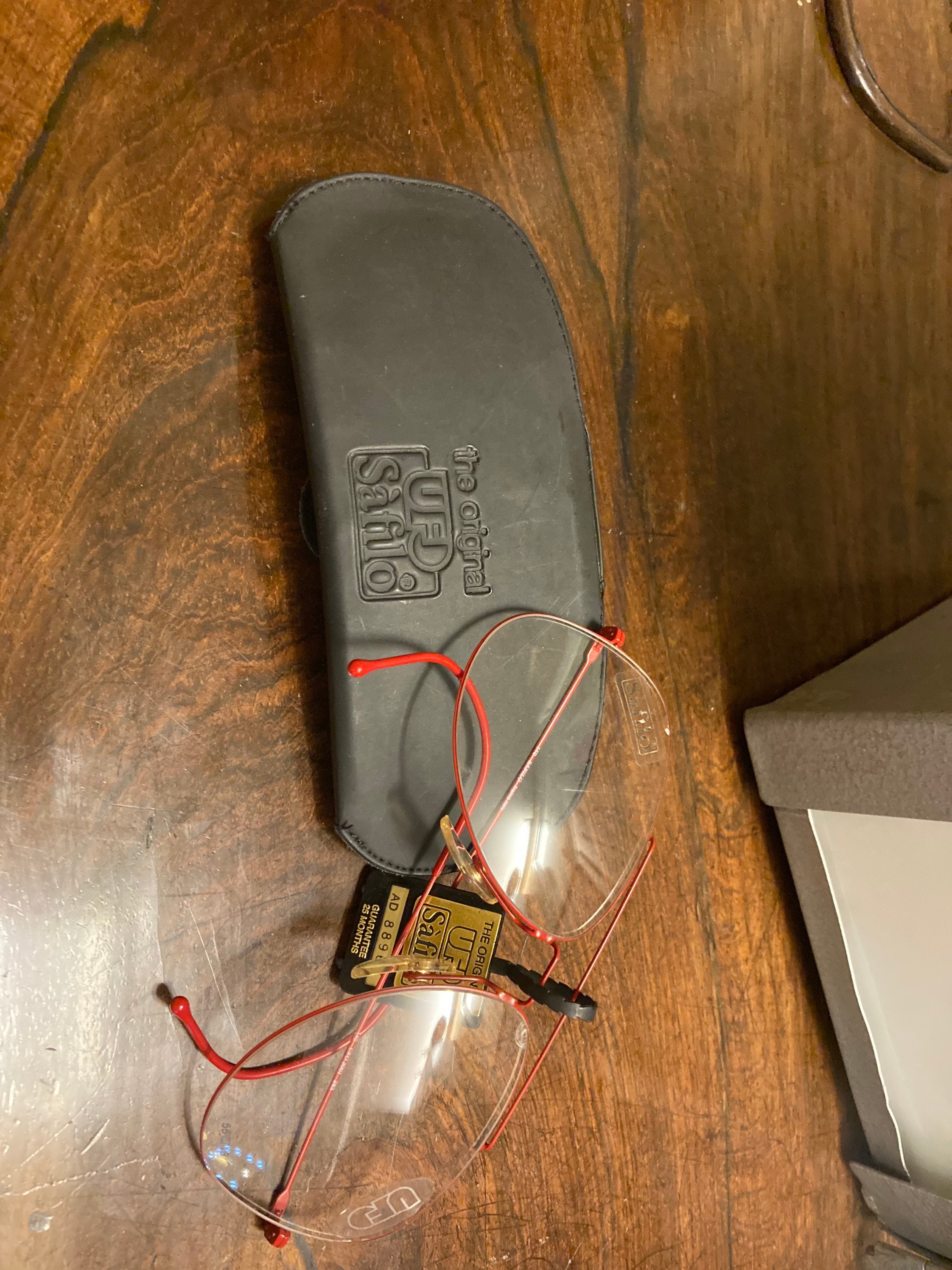 Safilo UFO Glasses 3001 RED - Etsy Australia