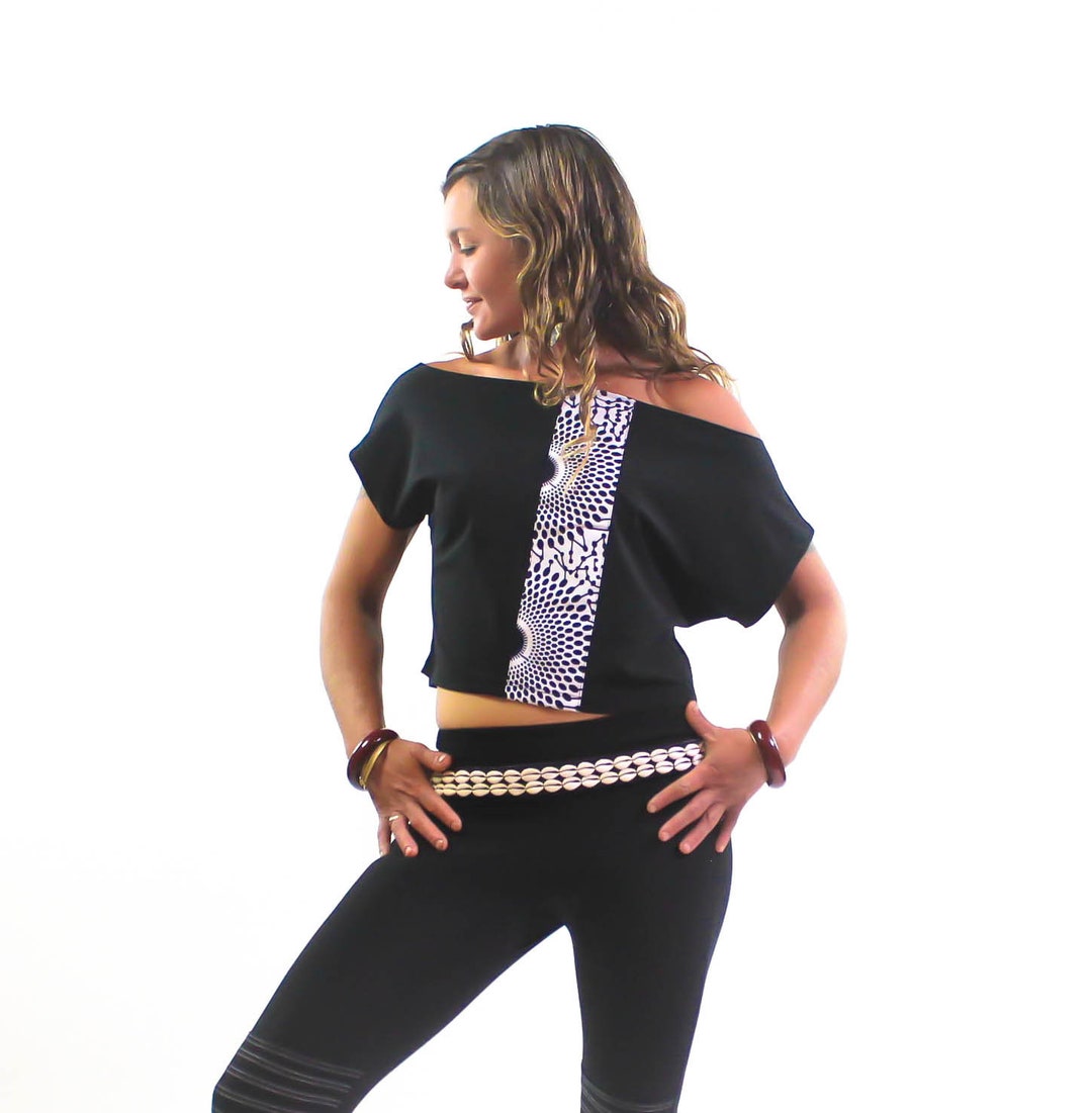 Donkéla Crop Top-trendy Crop Top-cropped Top-african Print-short Top ...