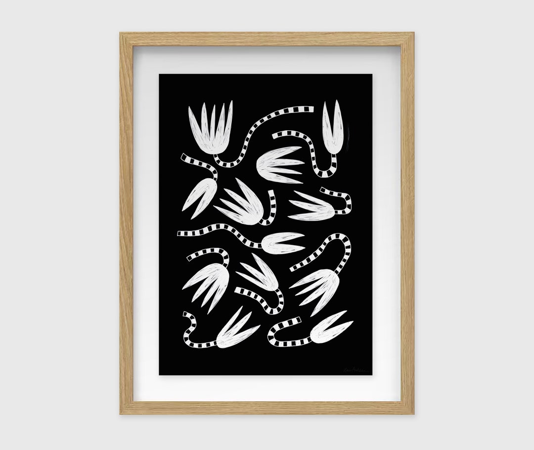 POSTER A4 snowdrops - Etsy