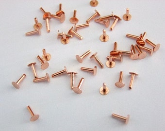 Copper Rivets | Etsy