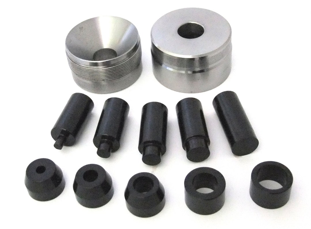 Self Centering Coin Ring Punch Set, No Spacers 6 Punch Size Coin ...