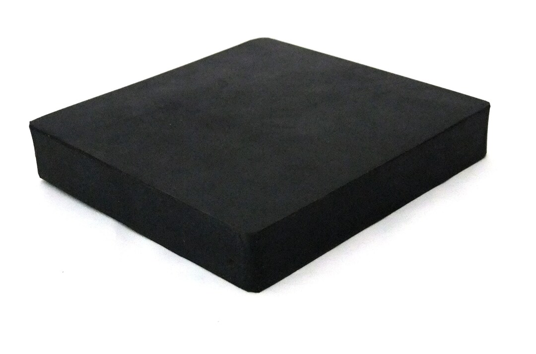 Rubber Bench Block 6 X 6 X 1 Inch - Etsy