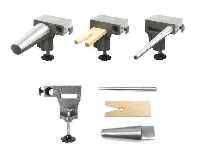 Bench Anvil Multi Tool Kit (anvil, Round Bracelet and Ring Mandrels ...