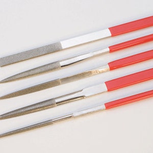 Large 8.5 Inch Diamond Coated 5 Piece File Set Assorted Shapes - Etsy