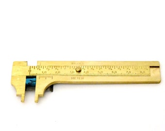Brass Sliding Gauge Caliper Millimeter Bead Measuring Tool | Etsy