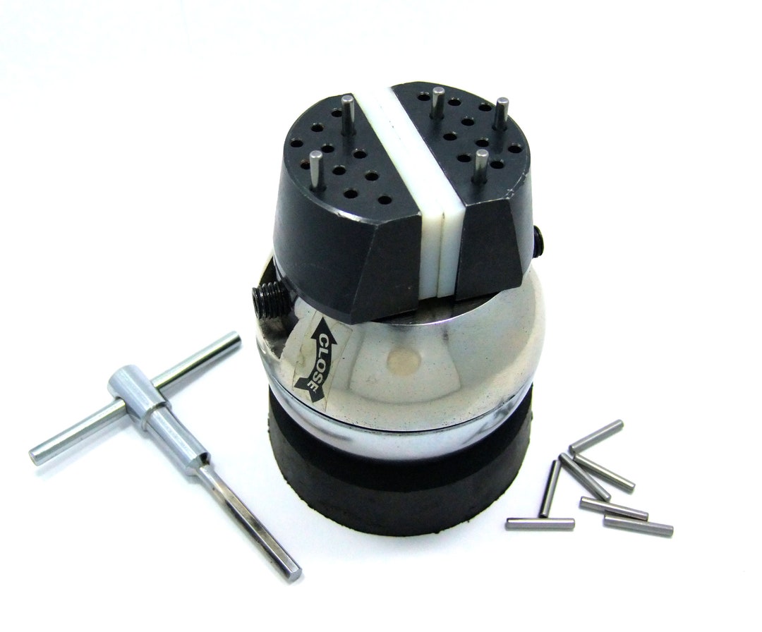 3 Inch Engraving Block With Rubber Base With 12 Pins #2 - Etsy