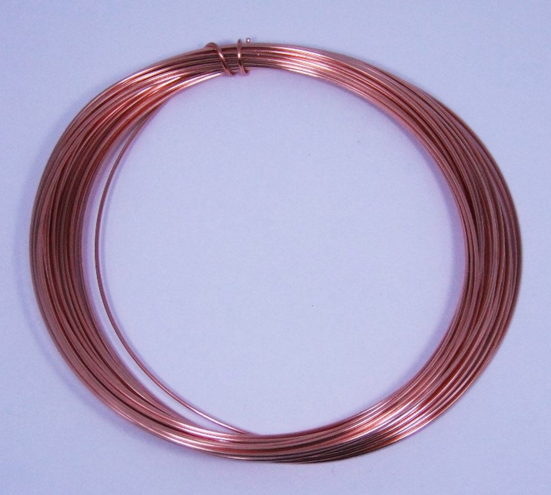 Dead Soft 22 GA Copper Crafters and Jewelry Makers Wire 25 Feet - Etsy