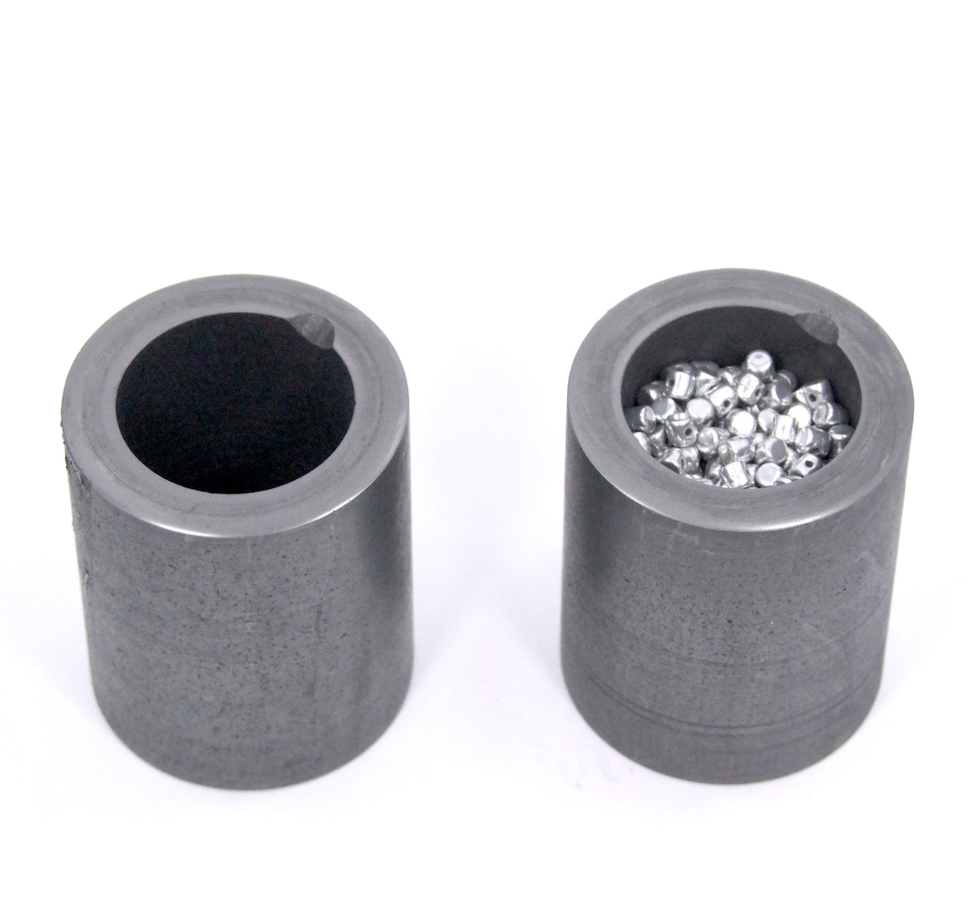 2 Pack Premium Graphite Mini Crucible Cups 2" by 1 1/2" Furnace -torch ...
