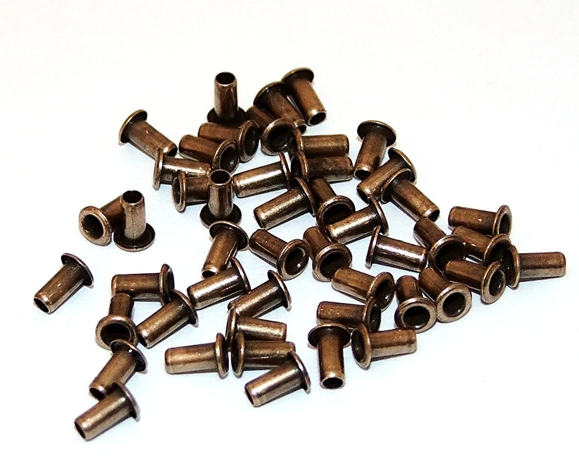 3/32 Diameter by 1/4 Length Antique Brass Plated - Etsy