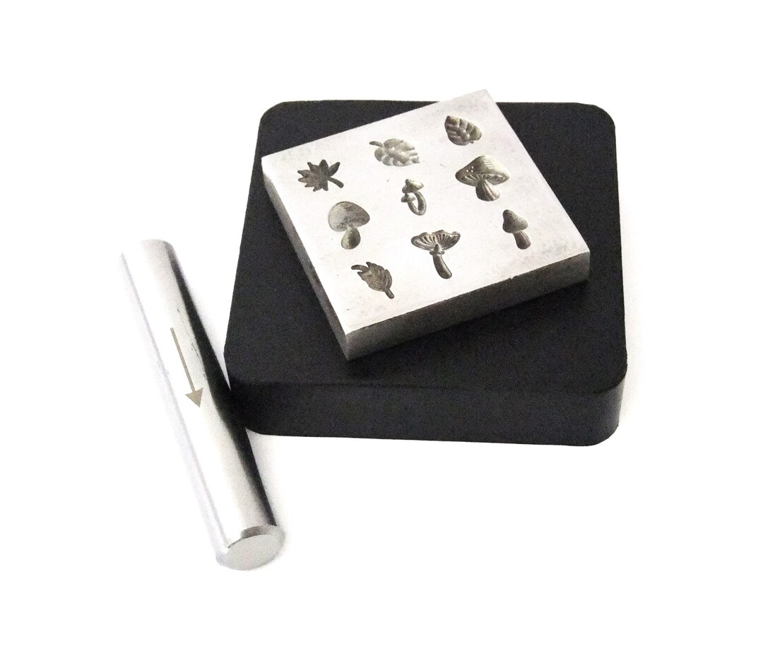 Shot Plate 9 Designs Mushrooms Etc. Impression Die With Punch and ...