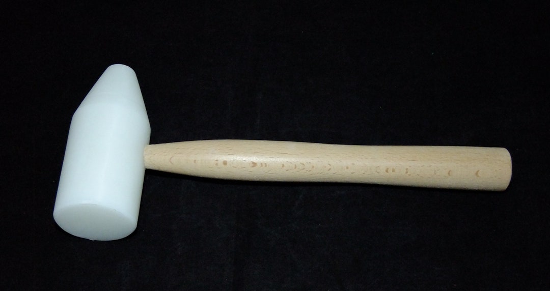 2 Inch Flat - Domed Face Nylon Dapping and Forming Hammer Bargain Bin ...