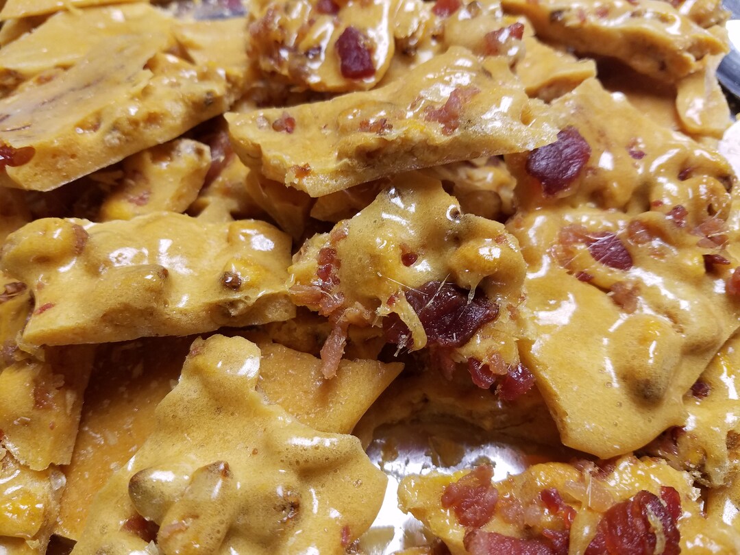 Bacon Brittle Combo 3 Bag Bacon Brittle Pecan Bacon Walnut Bacon Peanut ...