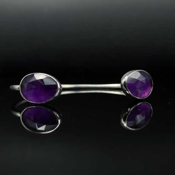 Rose Cut Amethyst - Etsy