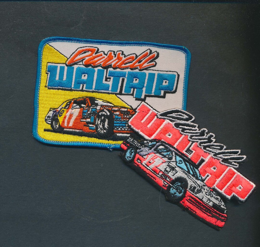 2 Race Car Driver Patches, Darrell Waltrip - Etsy