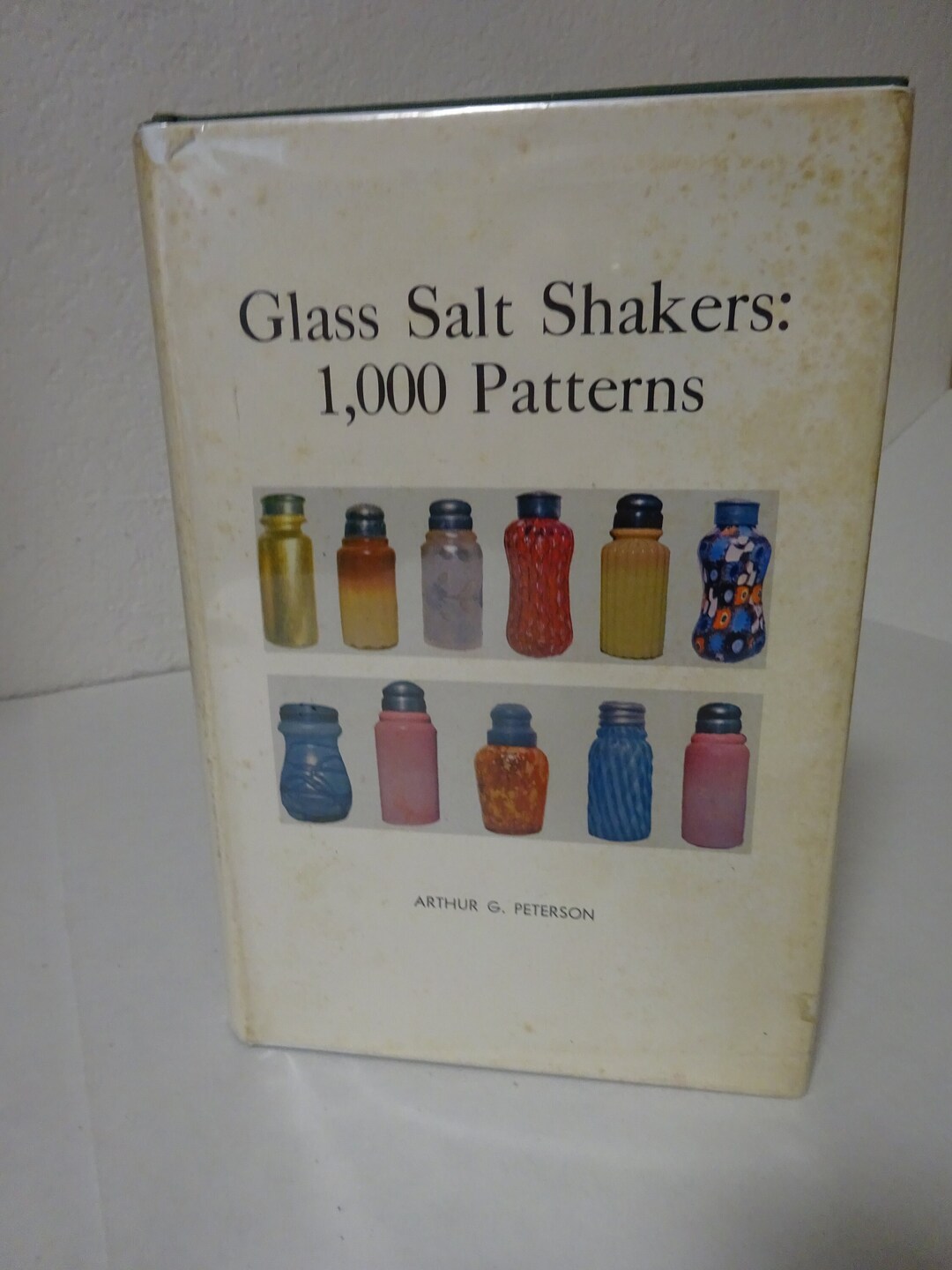 Glass Salt Shakers 1000 Patterns Arthur Peterson Signed - Etsy