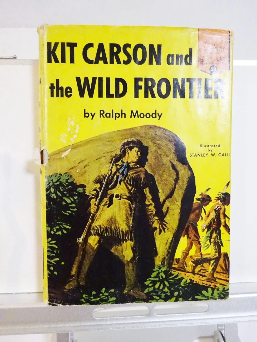 Kit Carson and the Wild Frontier by Ralph Moody, Landmark, HBDJ, 1955 - Etsy