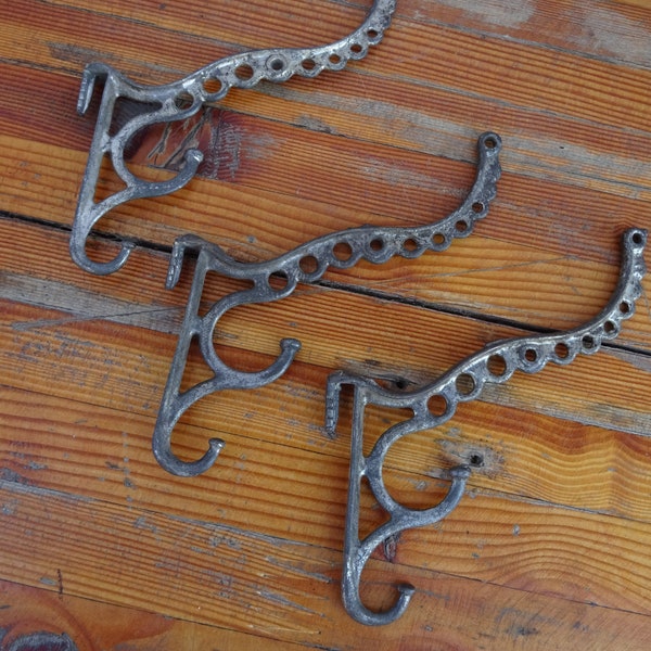 Victorian Cast Iron Hooks - Etsy