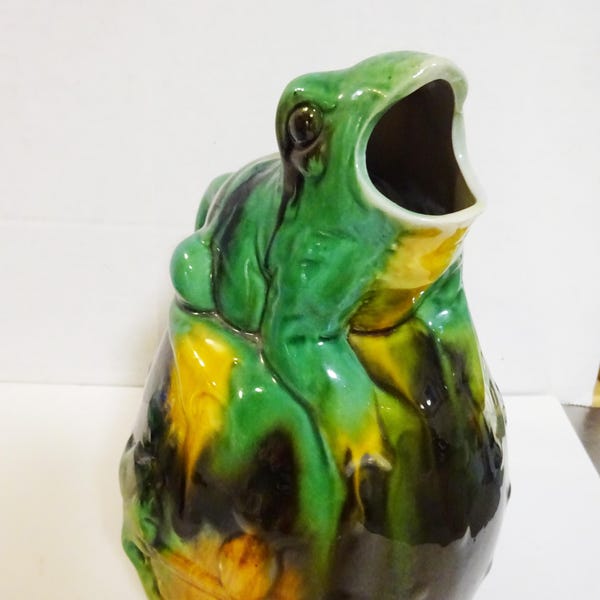 Frog Pitcher - Etsy