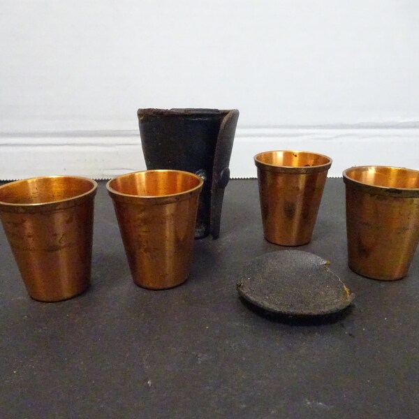 Copper Shot Glasses - Etsy